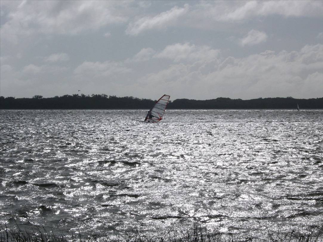 Windsurfing Storm sailing