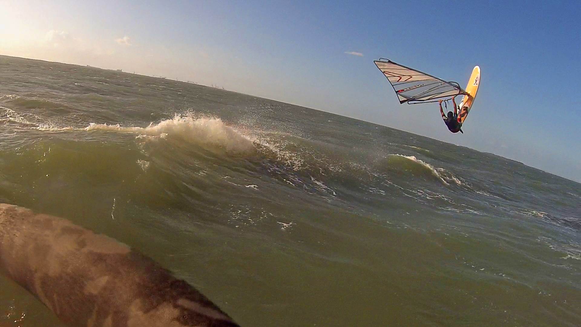 Windsurfing Simon Fyfe