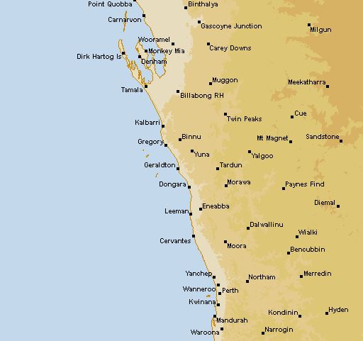 Geraldton Rain Radar – Live BoM Rainfall & Storms - 512km | Seabreeze