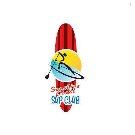 sunshine coast sup club logo options for a vote | Stand Up Paddle ...